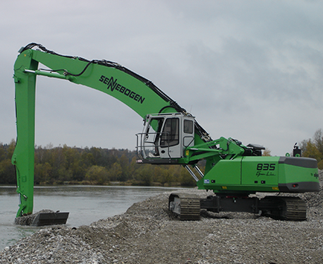 Sennebogen 835 R-HD excavator specs & dimensions (2011 - 2019 ...