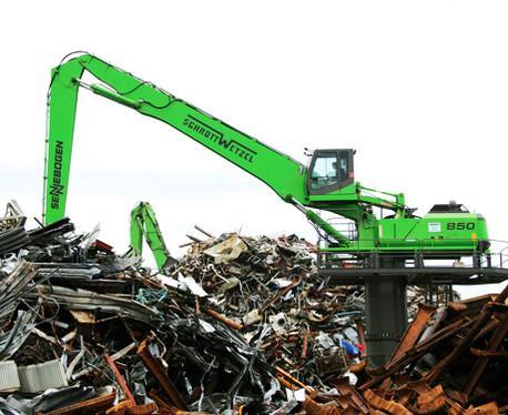 Sennebogen 850 R-HD excavator specs & dimensions (2011 - 2019 ...
