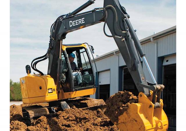 John Deere Construction 85D excavator specs & dimensions (2010 - 2021 ...