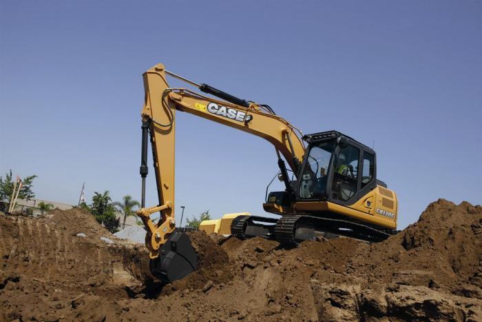 Case CX 130 C LC excavator specs & dimensions (2011 - 2014) | Diggers ...
