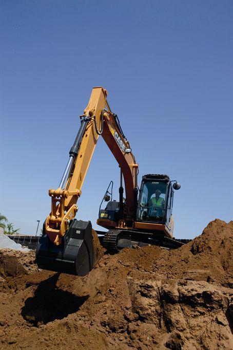 Case CX 130 C LC excavator specs & dimensions (2011 - 2014) | Diggers ...