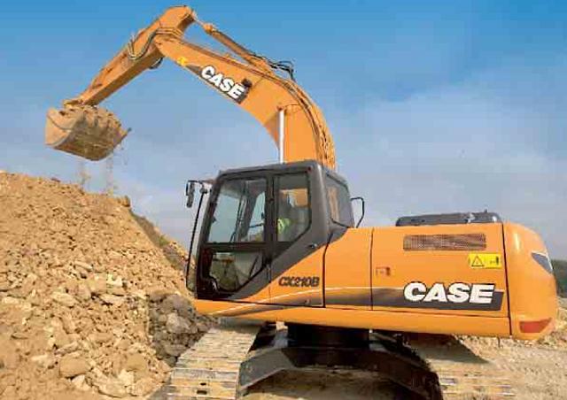 Case CX 210 B LC excavator specs & dimensions (2008 - 2012) | Diggers ...