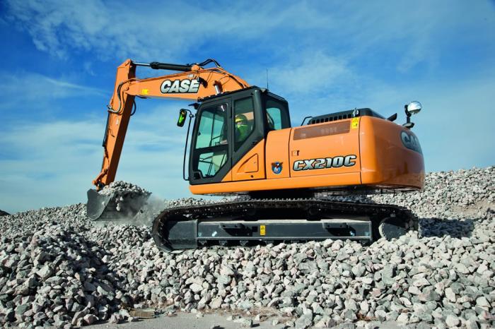 Case CX 210 C excavator specs & dimensions (2011 - 2014) | Diggers ...