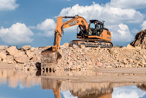 Case CX210D LR excavator specs & dimensions (2015 - 2021) | Diggers ...