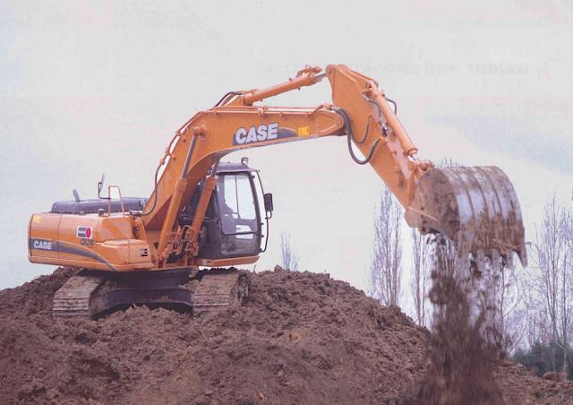 Case CX 210 LC excavator specs & dimensions (2003 - 2015) | Diggers ...
