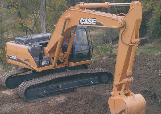 Case CX 240 B LC excavator specs & dimensions (2003 - 2015) | Diggers ...