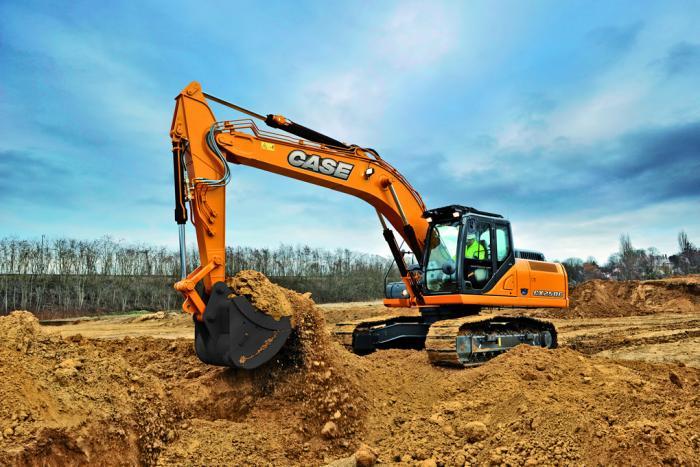 Case CX 250 C LC LongReach excavator specs & dimensions (2012 - 2014 ...