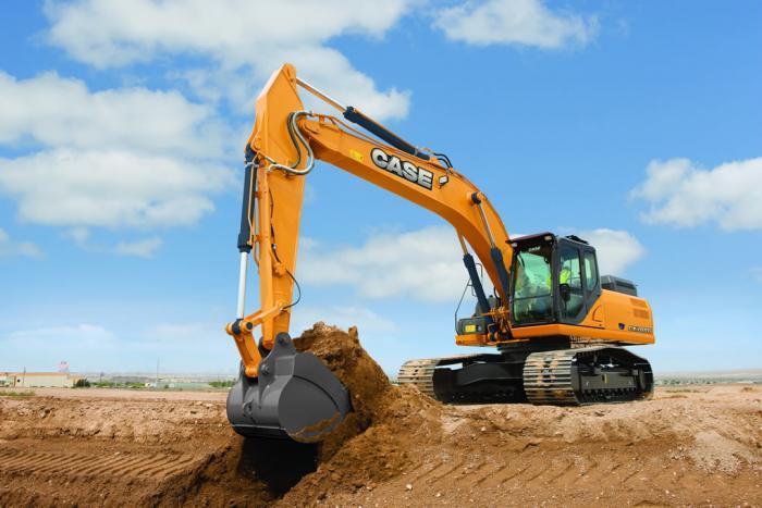 Case CX 300 C LC Mono excavator specs & dimensions (2011 - 2014 ...