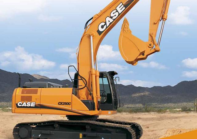 Case CX 350 C excavator specs & dimensions (2010 - 2015) | Diggers ...