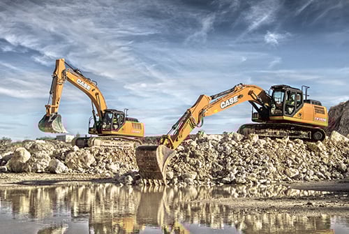Case CX350D excavator specs & dimensions (2015 - 2019) | Diggers ...