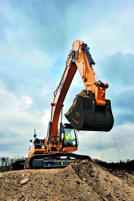 Case CX 370 C NLC Mono excavator specs & dimensions (2011 - 2014 ...