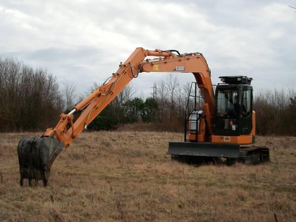 Case CX 75 SR excavator specs & dimensions (2008 - 2012) | Diggers ...