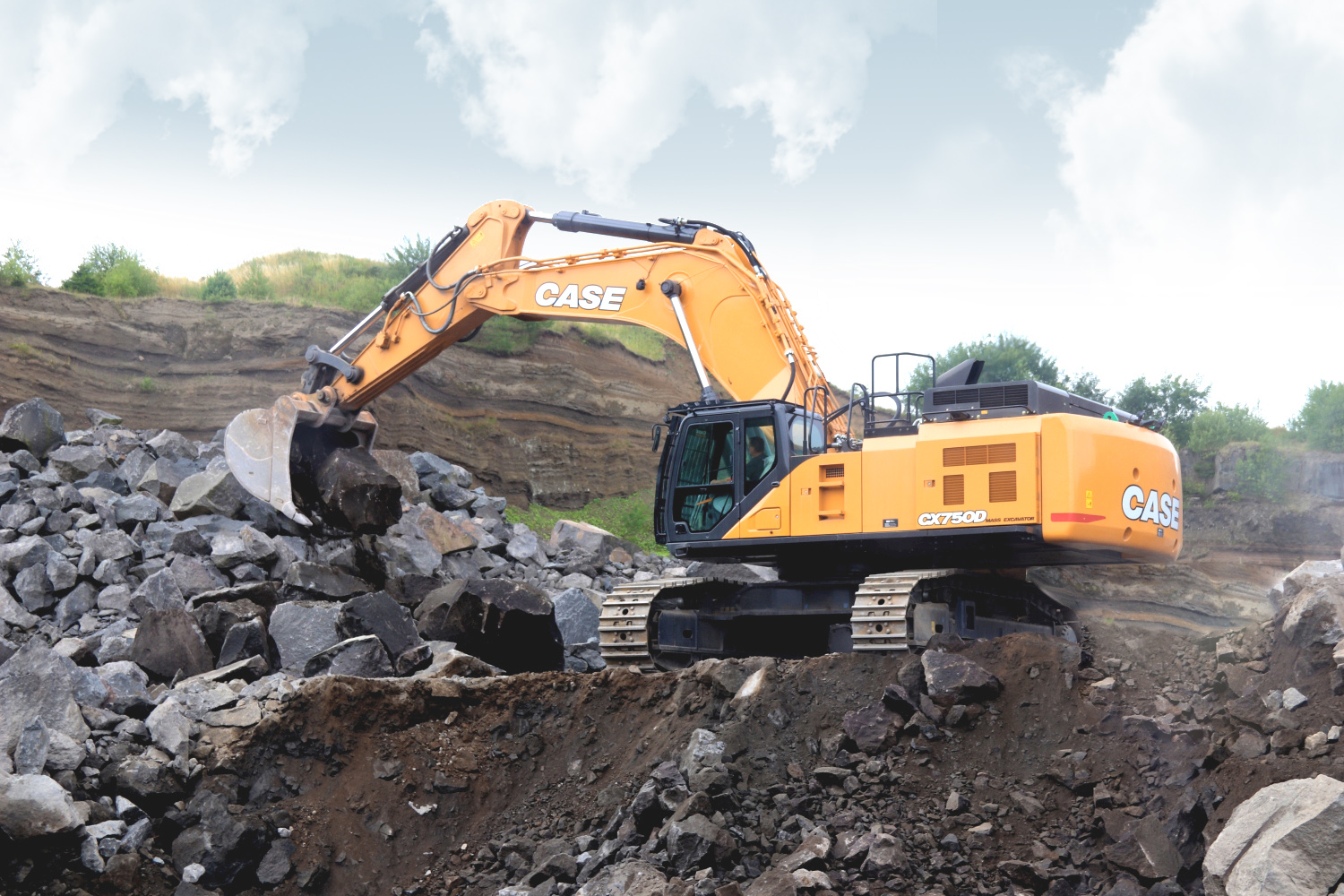 Case CX750D ME excavator specs & dimensions (2017 - 2019) | Diggers ...