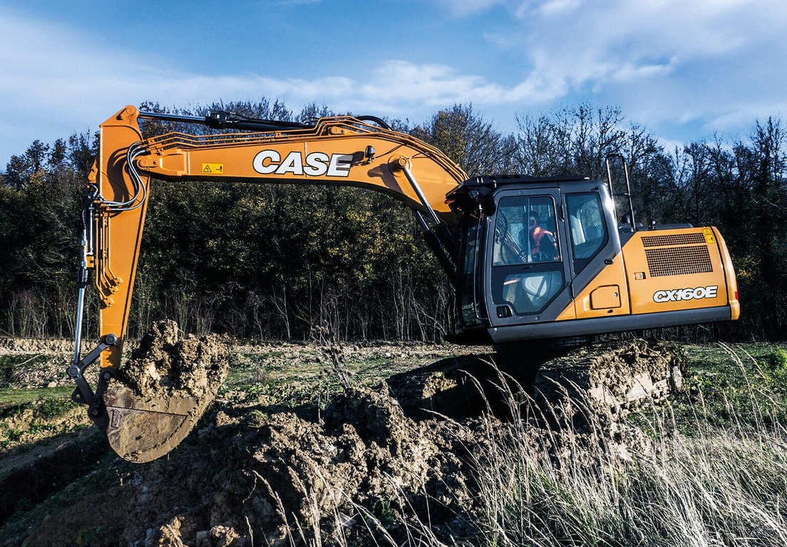 Case CX160E excavator specs & dimensions (2022 - 2025) | Diggers ...