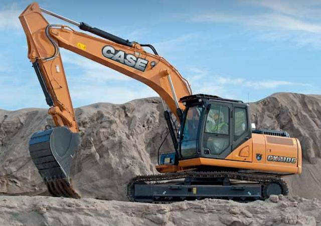 Case CX210C excavator specs & dimensions (2014 - 2017) | Diggers ...