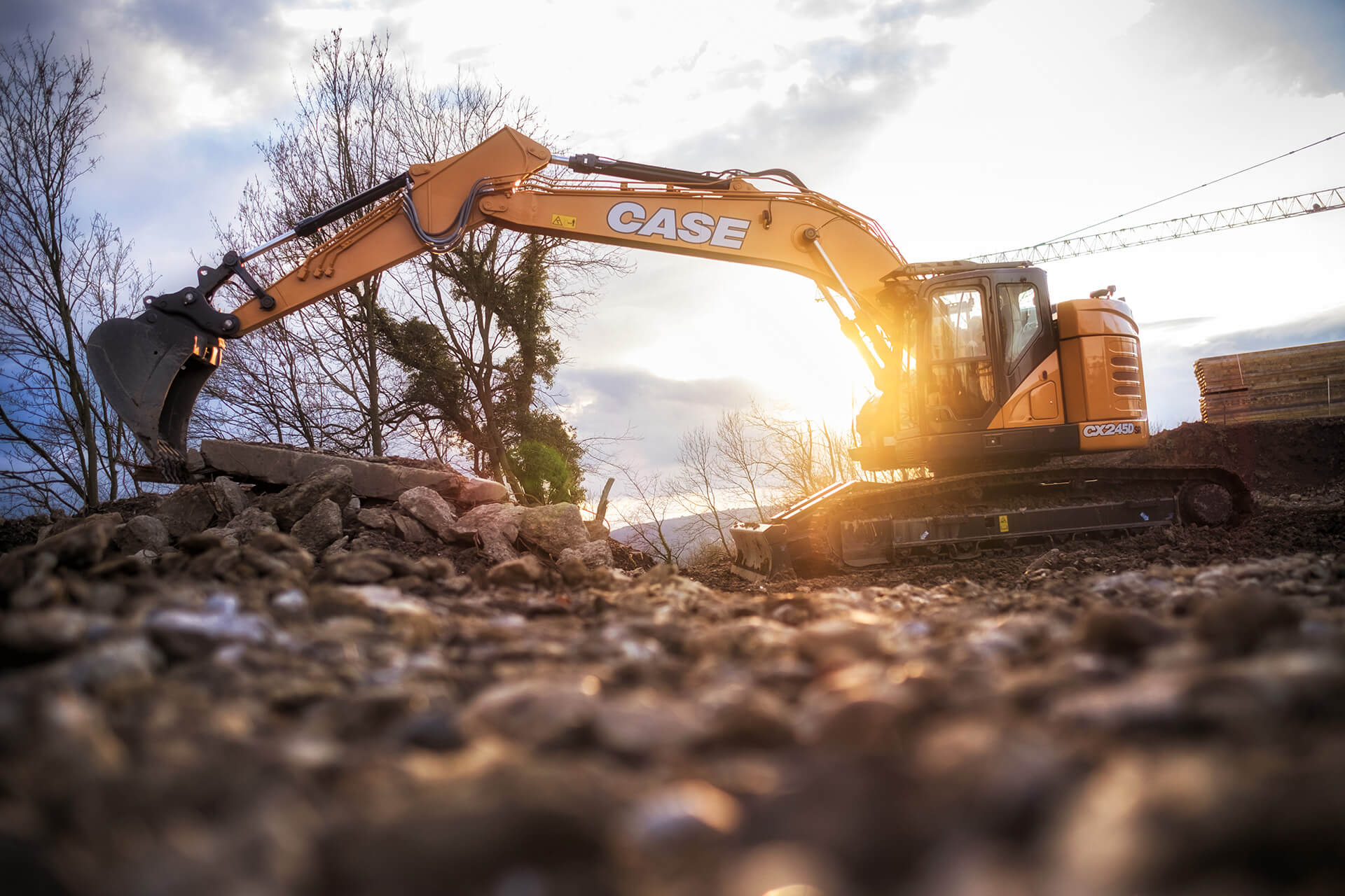Case CX245D SR excavator specs (2019 - 2025) | Diggers | LECTURA Specs