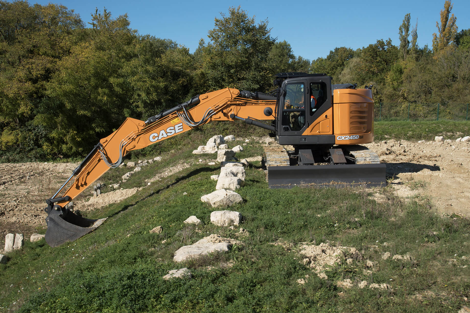 Case CX245D SR excavator specs & dimensions (2019 - 2025) | Diggers ...