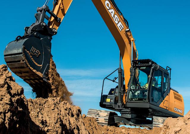 Case CX250D LR excavator specs & dimensions (2015 - 2020) | Diggers ...