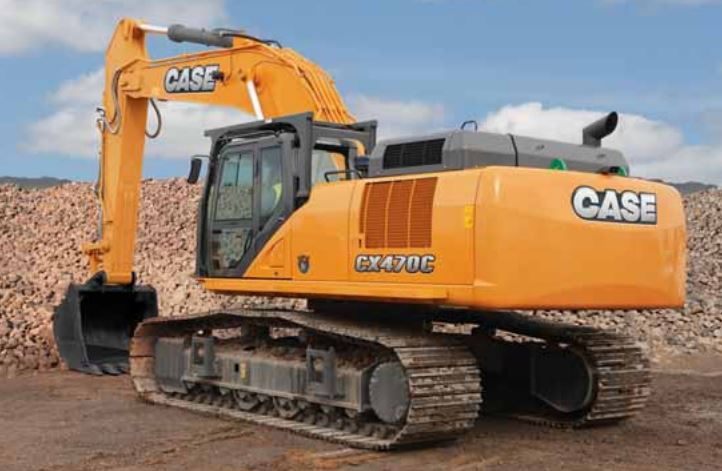 Case CX470C excavator specs & dimensions (2015 - 2017) | Diggers ...