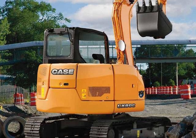 Case CX75C SR excavator specs & dimensions (2013 - 2018) | Diggers ...