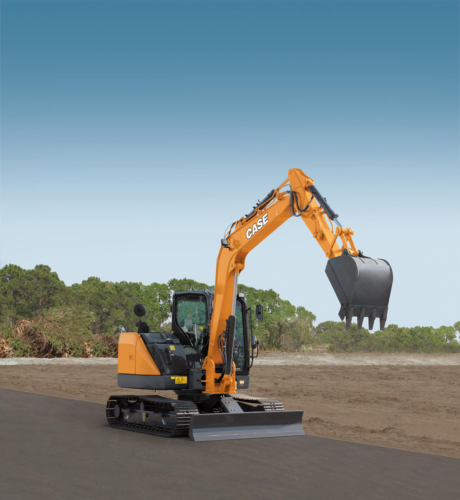 Case CX80C excavator specs & dimensions (2021 - 2025) | Diggers ...