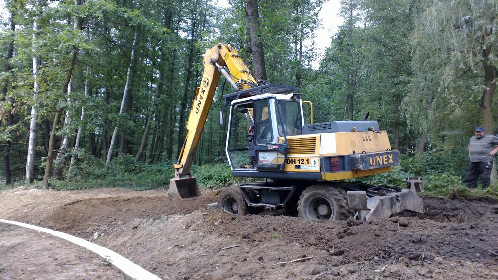 Unex DH 12.1 R excavator specs & dimensions (2000 - 2003) | Diggers ...