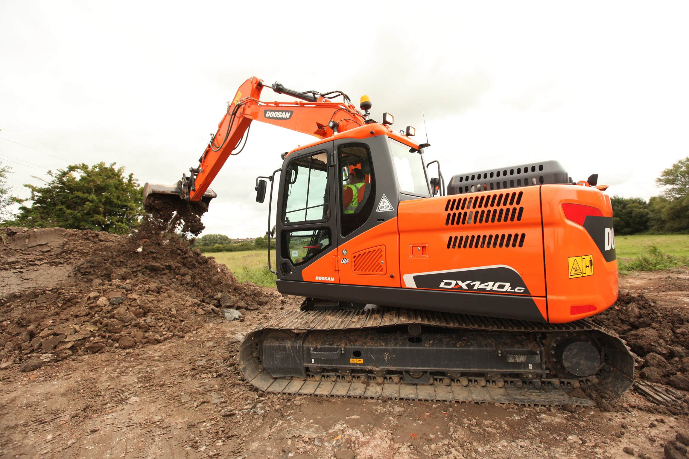 Doosan DX140LC-5 excavator specs & dimensions (2016 - 2021) | Diggers ...