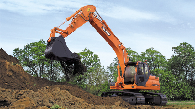 Doosan DX 180 LC excavator specs & dimensions (2008 - 2013) | Diggers ...