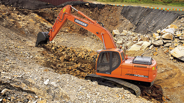 Doosan DX 225LC-3 excavator specs & dimensions (2013 - 2017) | Diggers ...