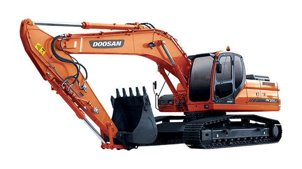 Doosan DX 255 LC excavator specs & dimensions (2007 - 2013) | Diggers ...