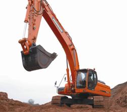 Doosan DX 420 LC excavator specs & dimensions (2006 - 2013) | Diggers ...