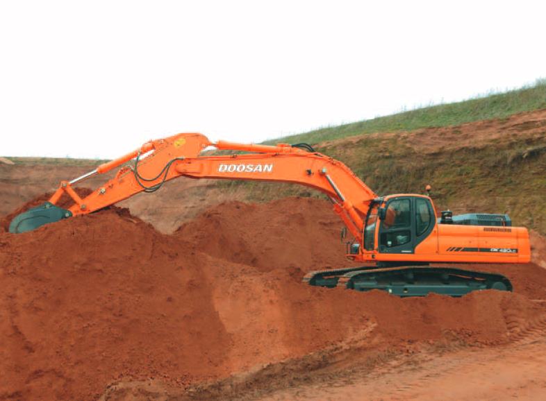 Doosan DX 420 LC excavator specs (2008 - 2008) | Diggers | LECTURA Specs