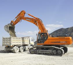 Doosan DX 520 LC excavator specs & dimensions (2006 - 2013) | Diggers ...