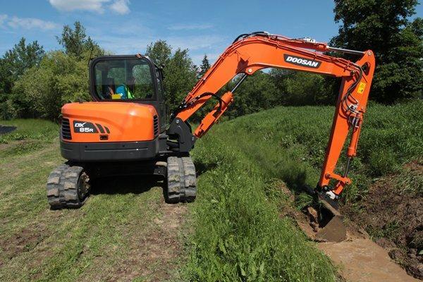 Doosan DX 85 R 3 excavator specs & dimensions (2013 - 2015) | Diggers ...