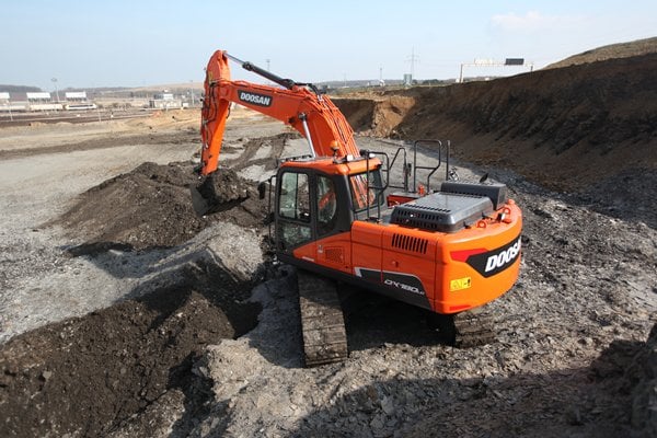 Doosan DX180LC-5 excavator specs & dimensions (2017 - 2021) | Diggers ...
