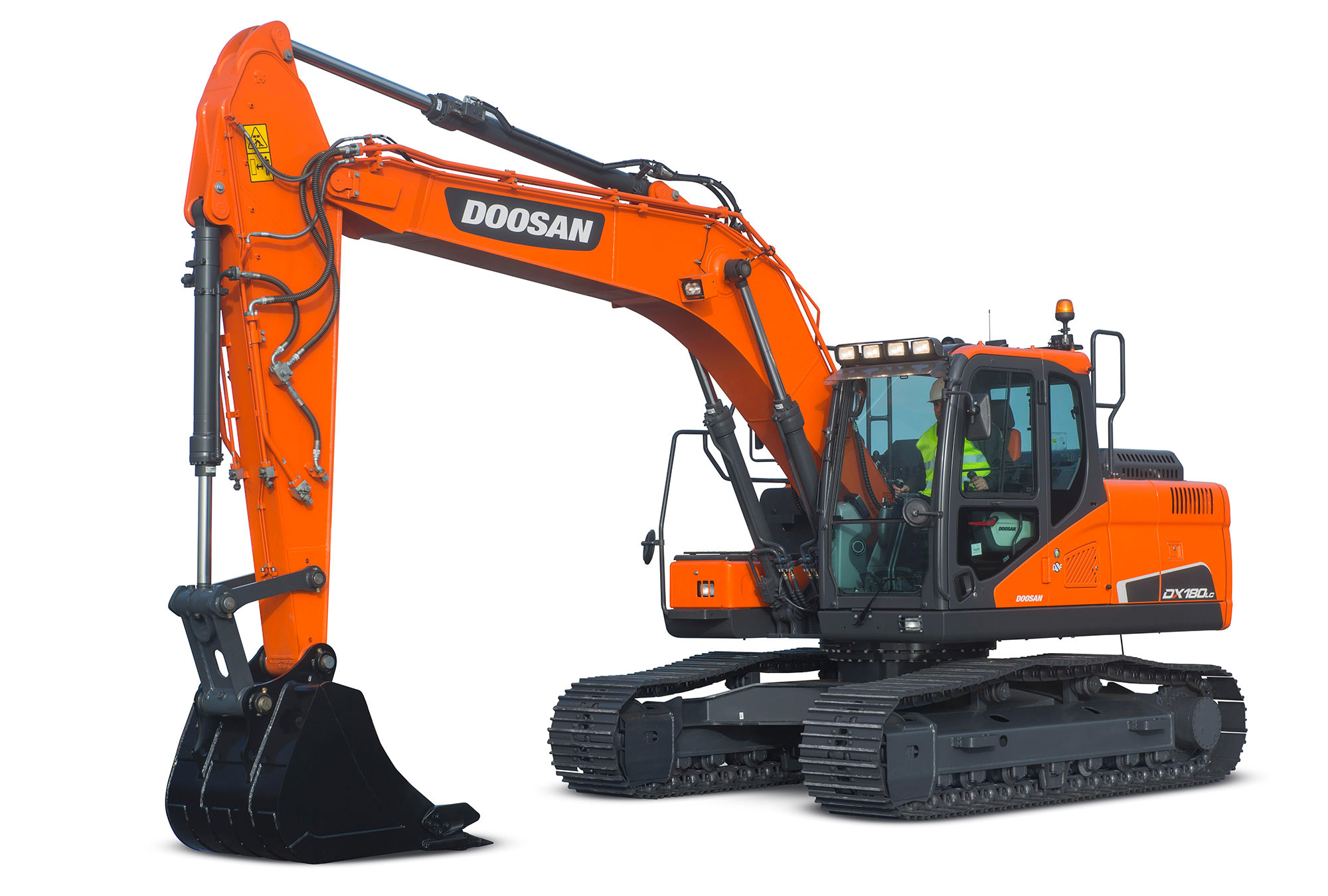 Doosan DX180LC excavator specs & dimensions (2019 - 2023) | Diggers ...