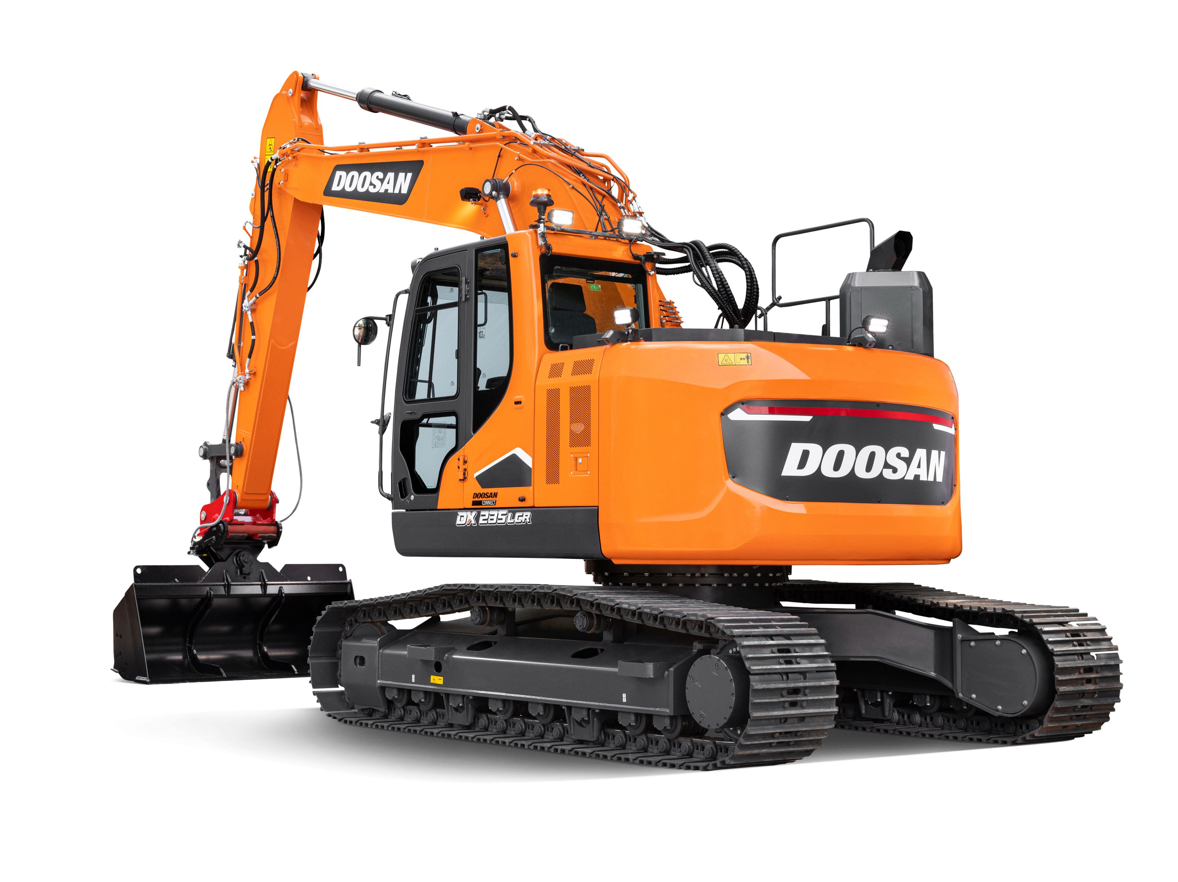 Doosan DX235LCR-7 excavator specs & dimensions (2021 - 2023) | Diggers ...