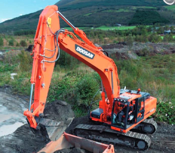Doosan DX340LC-3 excavator specs & dimensions (2010 - 2017) | Diggers ...