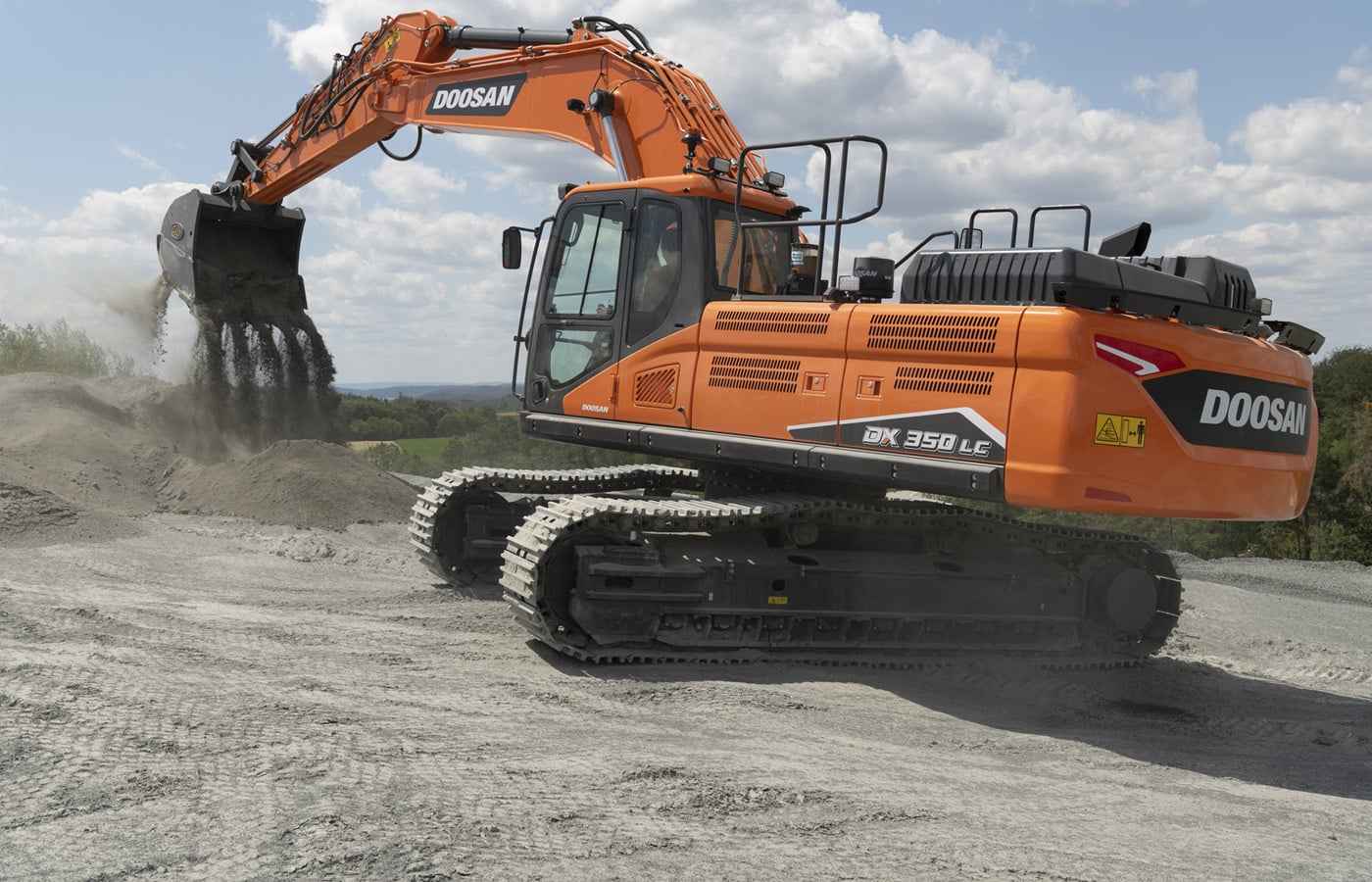 Doosan DX350LC-7 excavator specs & dimensions (2021 - 2023) | Diggers ...