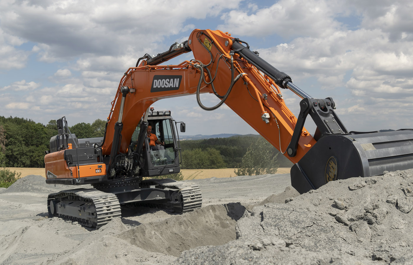 Doosan DX350LC-7 excavator specs & dimensions (2021 - 2023) | Diggers ...