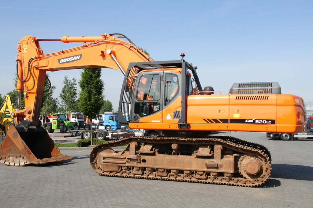 Doosan DX520LC excavator specs & dimensions (2020 - 2023) | Diggers | LECTURA Specs