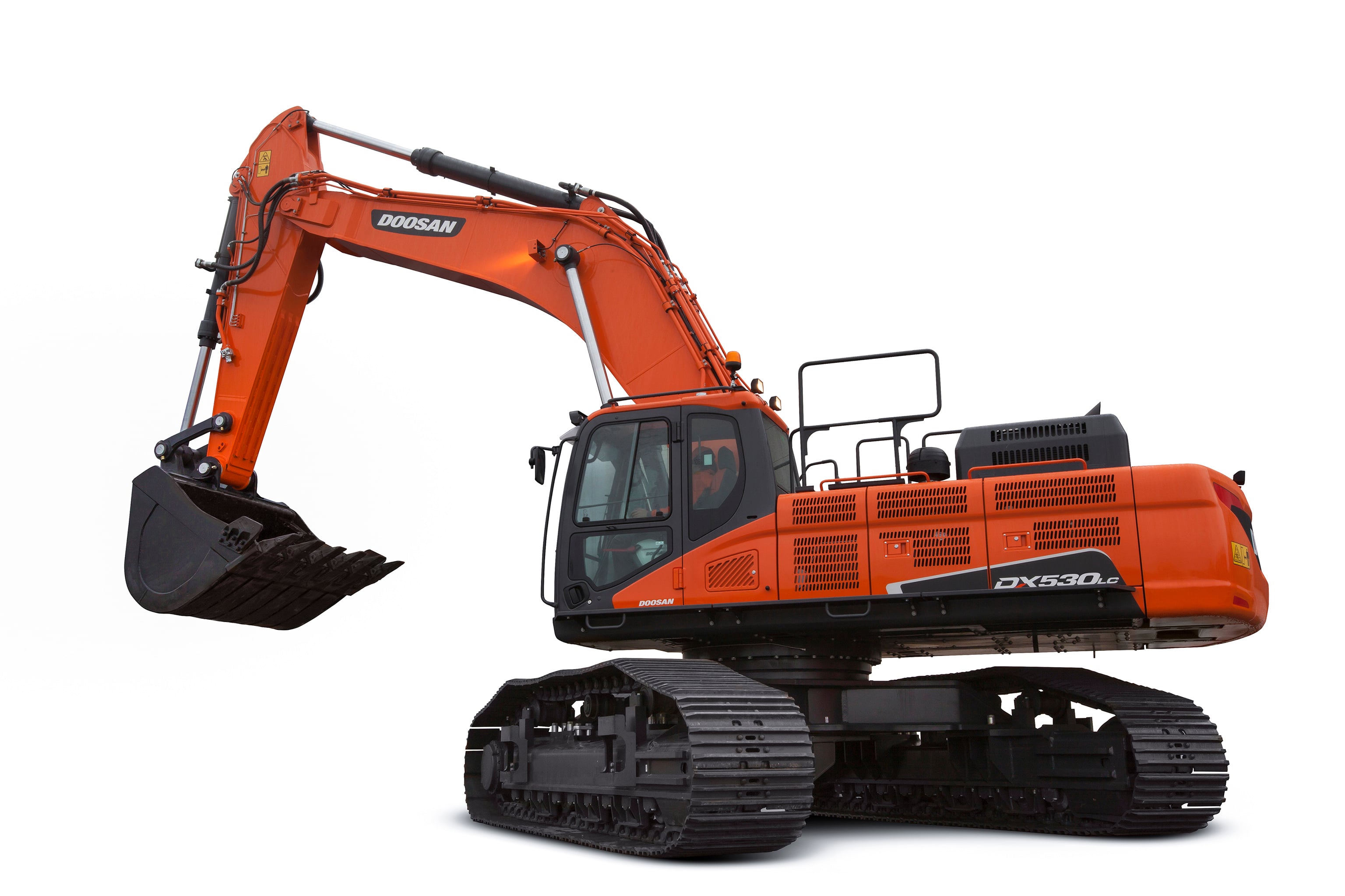 Doosan DX530LC-5 excavator specs & dimensions (2016 - 2021) | Diggers ...