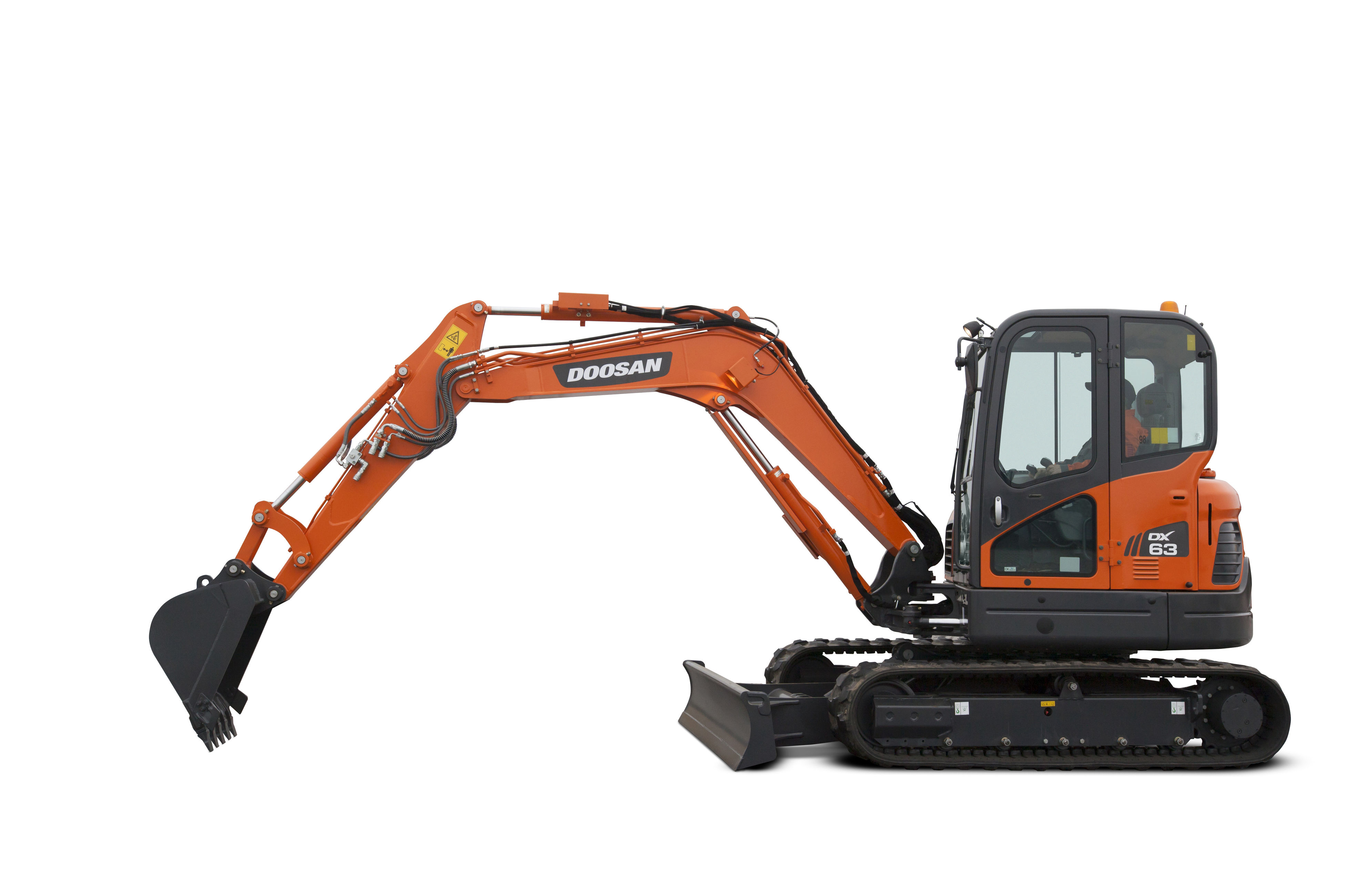 Doosan DX63-3 excavator specs & dimensions (2012 - 2019) | Diggers | LECTURA Specs