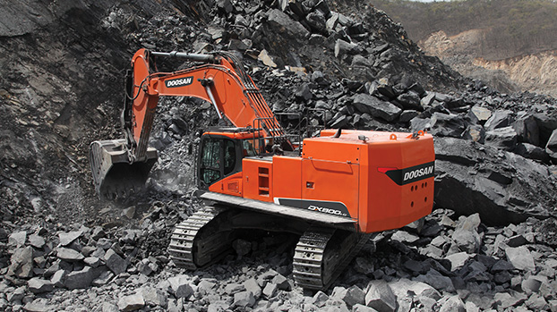 Doosan DX800LC-5B excavator specs & dimensions (2019 - 2023) | Diggers ...