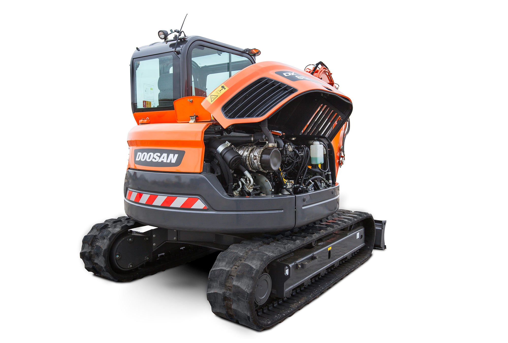 Doosan DX85R-3 excavator specs & dimensions (2019 - 2023) | Diggers ...