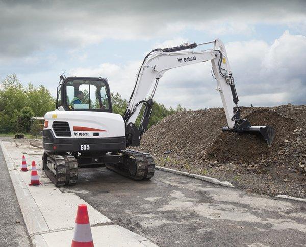 Bobcat E85 excavator specs & dimensions (2013 - 2025) | Diggers ...