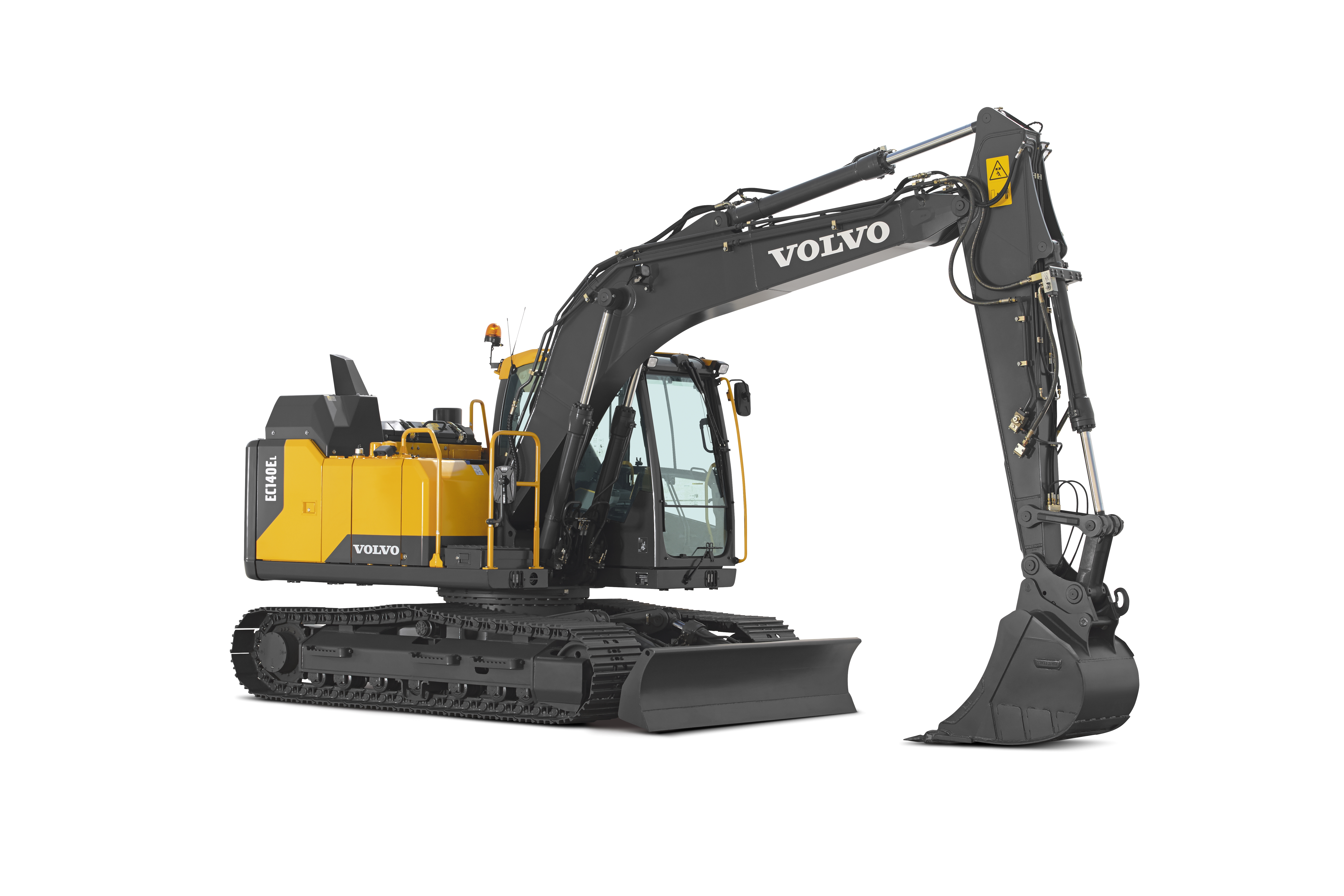 Volvo EC140EL excavator specs & dimensions (2016 - 2018) | Diggers ...