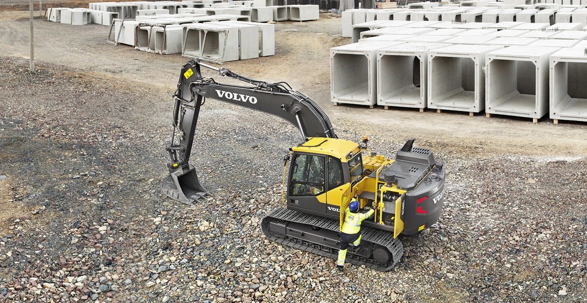 Volvo EC160EL excavator specs & dimensions (2016 - 2021) | Diggers ...