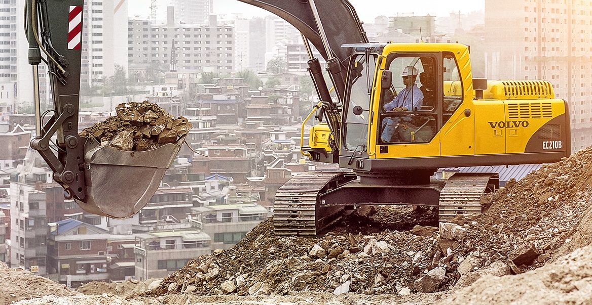 Volvo EC210B excavator specs & dimensions (2016 - 2018) | Diggers ...