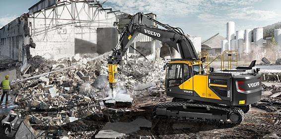 Volvo EC250EL excavator specs & dimensions (2015 - 2018) | Diggers ...